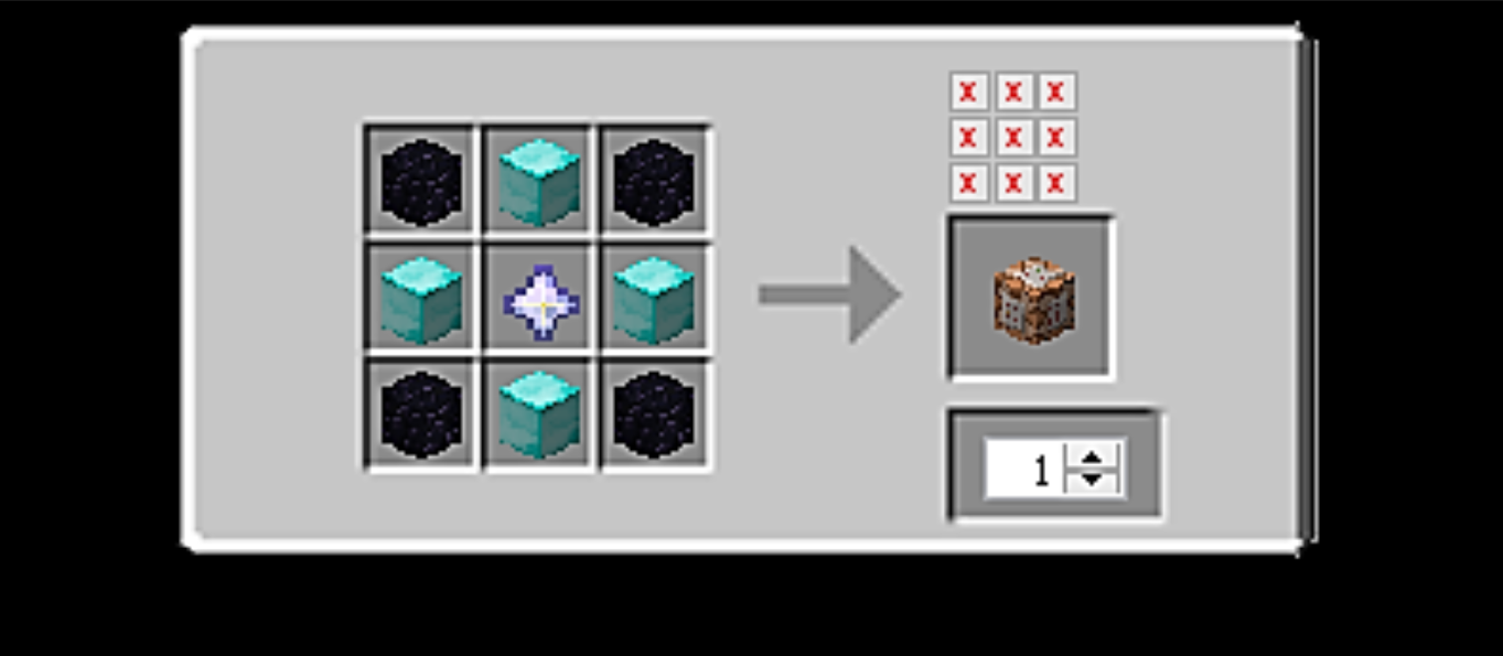 Craftable Command Blocks MCreator